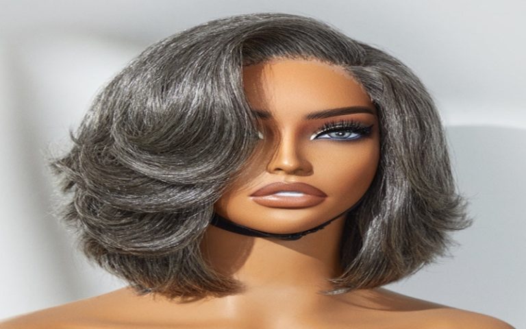 Gray Human Hair Wigs: Embrace Maturity with Stylish Gray Hair - Word ...